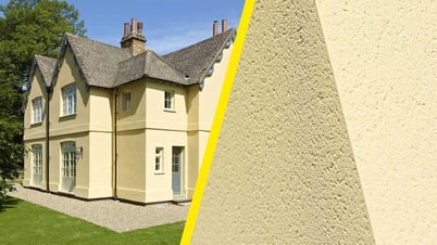 Render Finishes: Scraped Finish